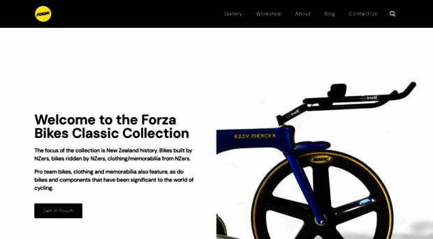 forzabikes.co.nz - Forza! Classic Bike Collection - Forza Bike S