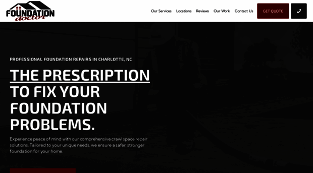 foundationdoctornc.com - Foundation Repair & Services C... - Foundation ...