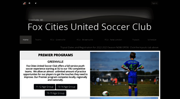 foxcitiesunited.com - Fox Cities United Soccer Club ... - Fox Cities United