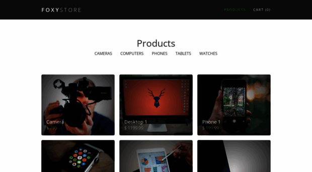 foxystore.webflow.io - Products - Foxystore Webflow