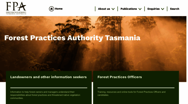 fpa.tas.gov.au - Forest Practices Authority - Fpa Tas Gov