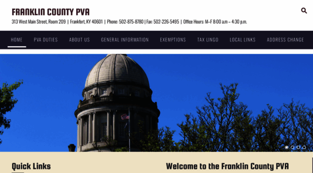 franklincountypva.com - Franklin County PVA – Official... - Franklin ...