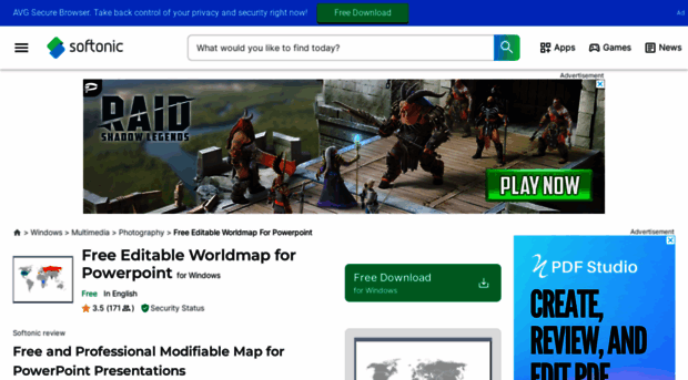 free-editable-worldmap-for-powerpoint.en.softonic.com - Free Editable ...