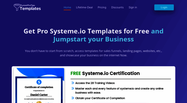 freetemplates.systeme.io - ᐉ Best Systeme.io Templates FR... - FREE ...