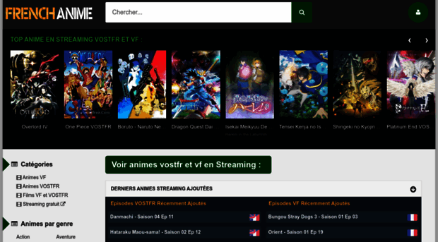 french-anime.com - French Anime - Animes VF et VO... - French Anime