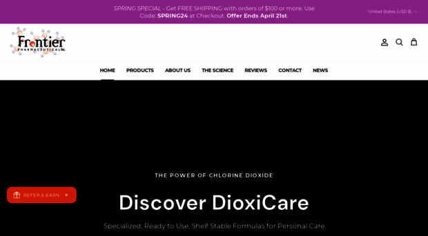 frontier-pharmaceutical-inc.myshopify.com - Frontier Pharmaceutical ...