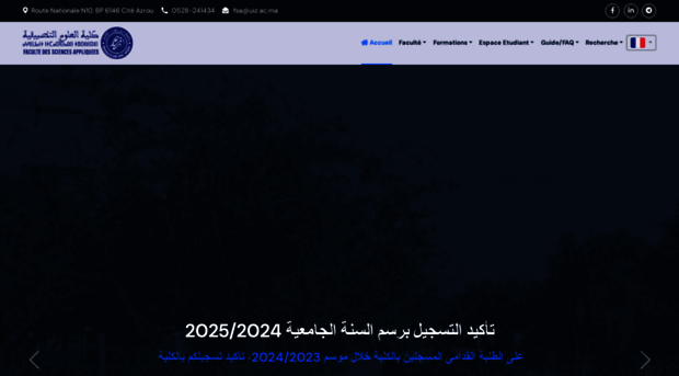 fsa-am.uiz.ac.ma - FSAAM | HOME - FSAAM Uiz Ac