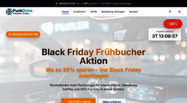 funkdrive.lovable.app - FunkDrive™ - Kabelloses CarPla... - Funk Drive ...