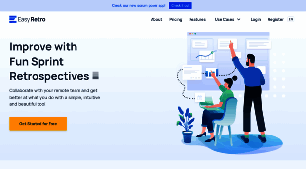 funretro-pro.firebaseapp.com - EasyRetro former FunRetro | Im... - Fun ...