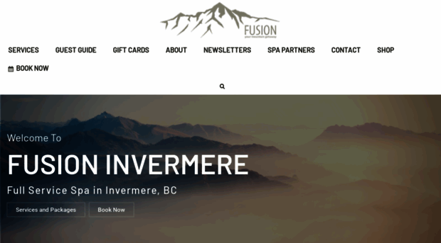 fusionwellnessspa.com - Home - Fusion Invermere Spa - Fusion Wellness Spa