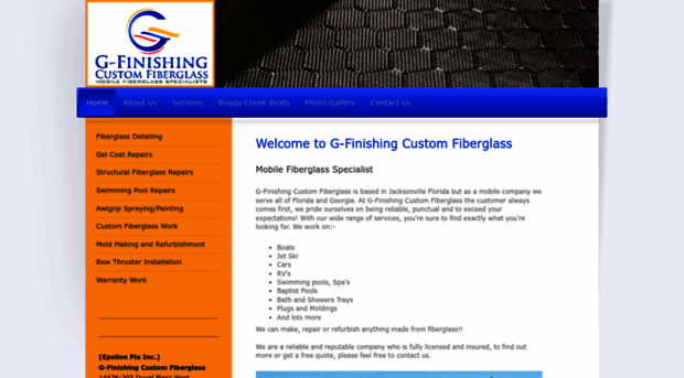 g-finishingcustomfiberglass.com - G-Finishing Custom Fiberglass ... - G ...