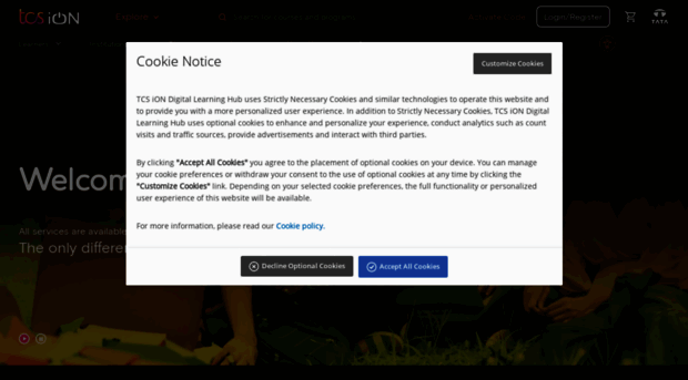 g03.tcsion.com - TCS iON - Cloud Based Solution... - G 03 TCS ION