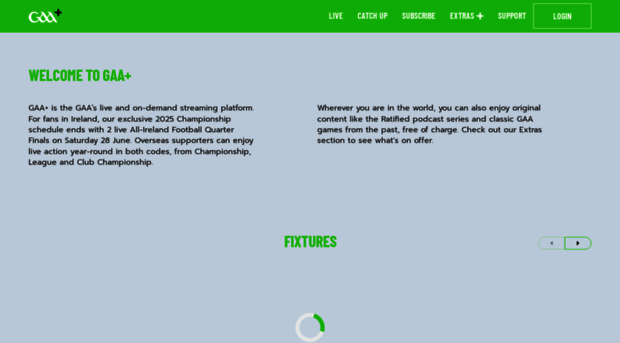 gaaplus.ie - Welcome to GAA+ - GAA Plus