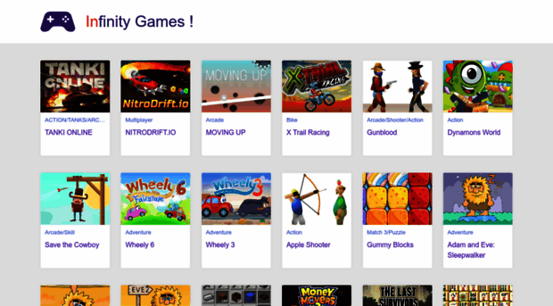 games.infinitynewtab.com - Infinity Games - Games Infinity Newtab