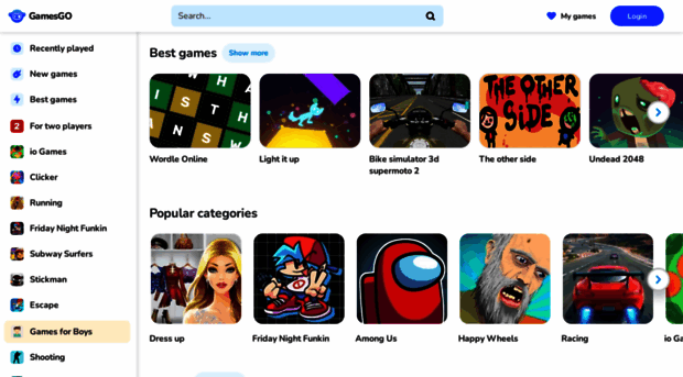 gamesgo.net - Games online, play free games ... - Games Go