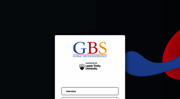 gbs.leedstrinity.net - Log in to the site | GBS - GBS Leedstrinity
