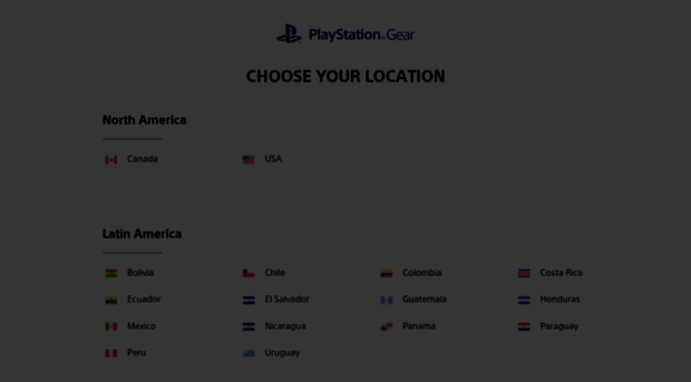 gear.eu.playstation.com - PSEU Splash | PlayStation Gear... - Gear EU ...