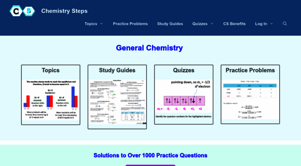 general.chemistrysteps.com - Chemistry Steps - General Chemistry Steps