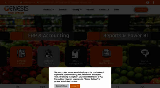 genesis-software.co.za - Genesis- Retail Software – ERP... - Genesis ...