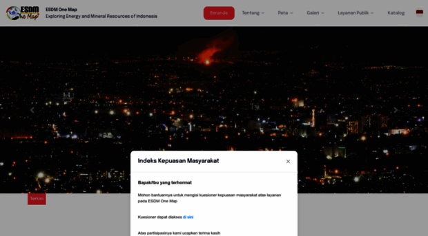 geoportal.esdm.go.id - ESDM One Map - Exploring Energ... - Geoportal ESDM