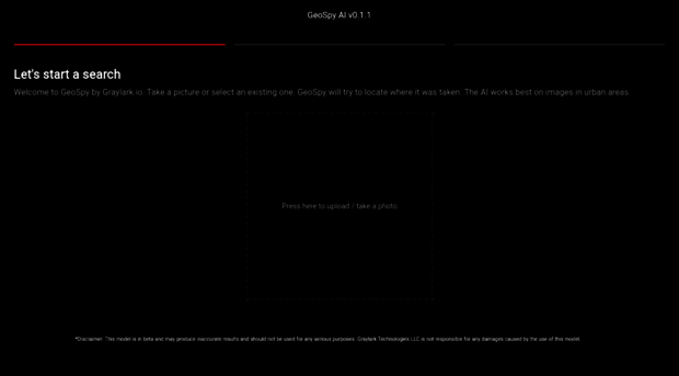 geospy.web.app - Graylark.io GeoSpy - Geo Spy Web