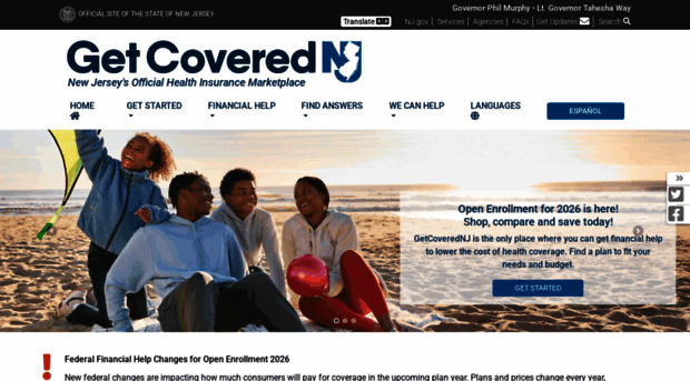 getcovered.nj.gov - GetCoveredNJ - Get Covered Nj