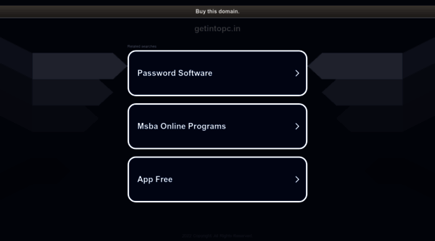 getintopc.in - Getintopc