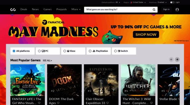 gg.deals - Game deals - Find video games ... - GG