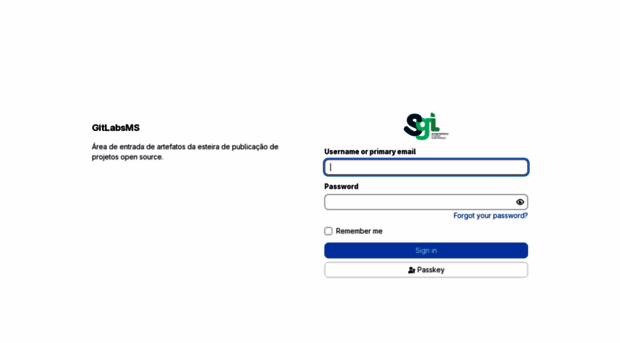 gitlabs.ms.gov.br - Sign in · GitLab - Git Lab S Ms