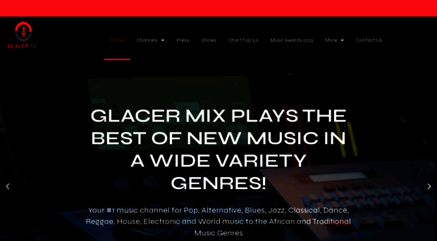 glacerfm.com - The #1 Global Internet Radio S... - Glacer FM