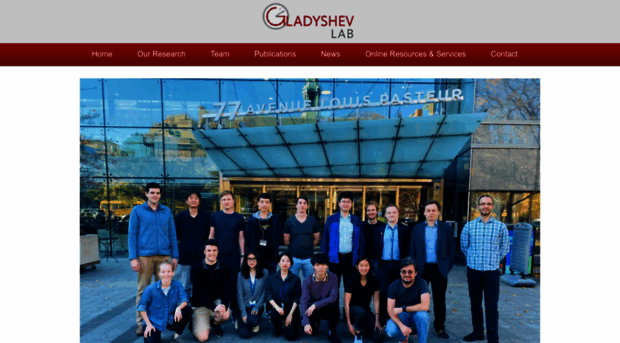gladyshevlab.bwh.harvard.edu - Gladyshev Lab - Gladyshev Lab Bwh Harvard