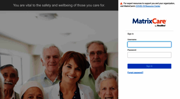 glenridge.matrixcare.com - MatrixCare Login - Glenridge Matrix Care
