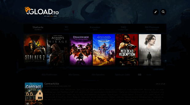 gload.cc - GLOAD - Game Download - GLOAD