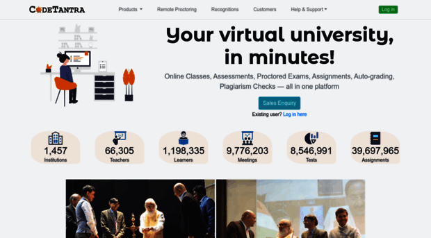 globaledgeschool.codetantra.com - Teach & Learn Anywhere - CodeT ...