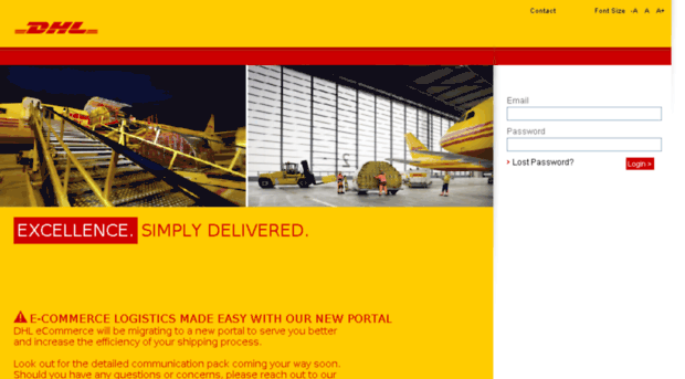 globalmail.dhl.com - Login - Portal Login - Globalmail Dhl