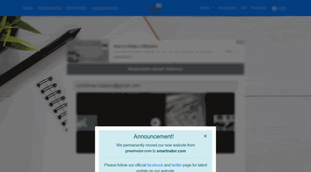 gmailnator.com - Temporary Disposable Gmail | O... - Gmailnator