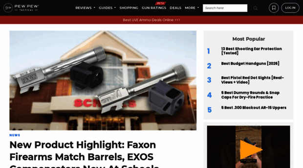 go.pewpewtactical.com - Pew Pew Tactical - Level Up Yo... - Go Pew Tactical