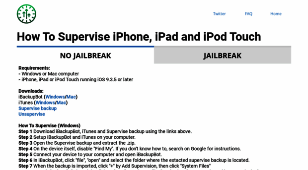 go.supervise.me - How To Supervise iPhone, iPad ... - Go Supervise