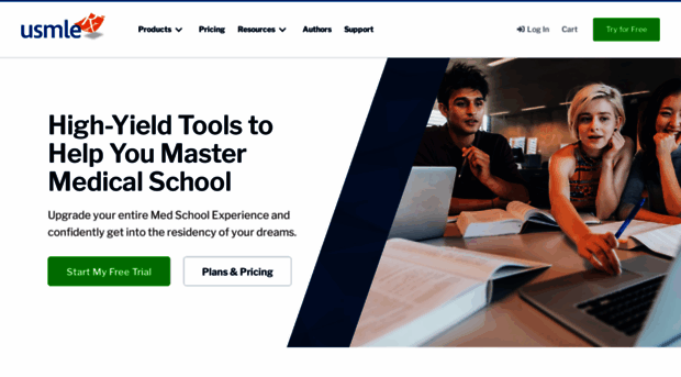 go.usmle-rx.com - USMLE Study Tools & Online Tes... - Go USMLE Rx