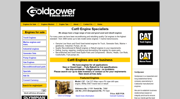 goldpower.com.au - Plesk Obsidian 18.0.56 - Goldpower