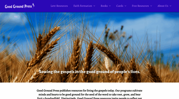 goodgroundpress.com - Good Ground Press – A Publishi... - Good Ground Press