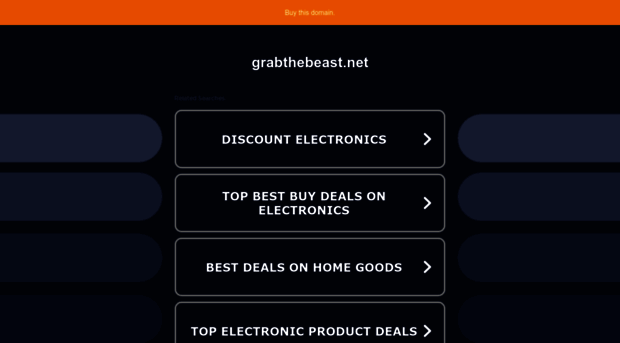 grabthebeast.net - grabthebeast.net - Grabthebeast