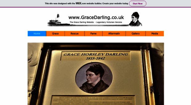 gracedarling.co.uk - Grace Darling Website - Grace Darling