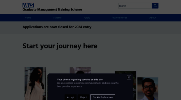 graduates.nhs.uk - Graduate Management Training S... - Graduate S