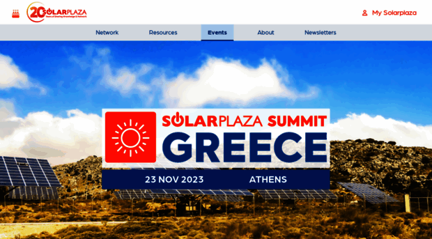 greece.solarplaza.com - Solarplaza Summit Greece - Greece Solarplaza
