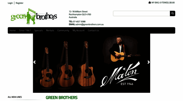 greenbrothers.com.au - Green Brothers | Home Page - Green Brothers