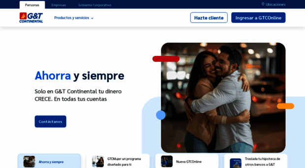gtc.com.gt - Banco G&T Continental, el Banc... - Gtc Com