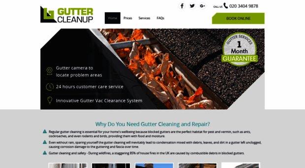 guttercleanup.co.uk - Gutter Cleaning London | Seaso... - Gutter Cleanup