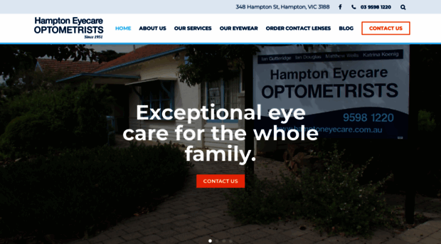 hamptoneyecare.com.au - HAMPTON EYECARE | Family Optom... - HAMPTON EYECARE