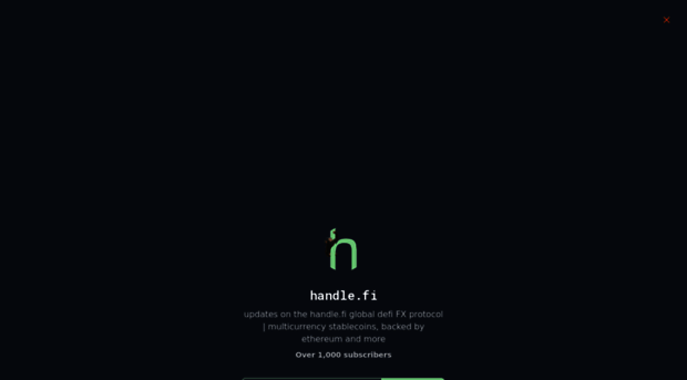 handle.substack.com - handle.fi | Substack - Handle Substack
